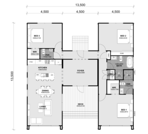 Riverina 140 Prebuilt Modular Homes Australia | Hitech Homes